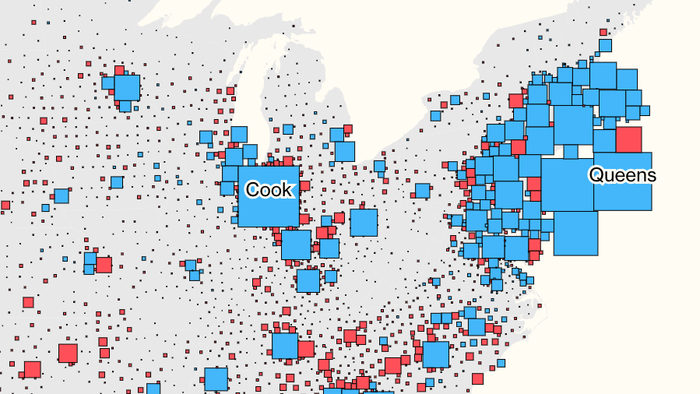 US Map Shows Potential Areas Of Migrant 'Great Job Replacement' - GLA ...